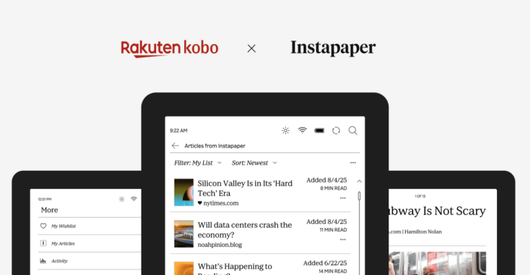 Kobo замінює Pocket на Instapaper у своїх електронних рідерах в безкоштовному оновленні ...